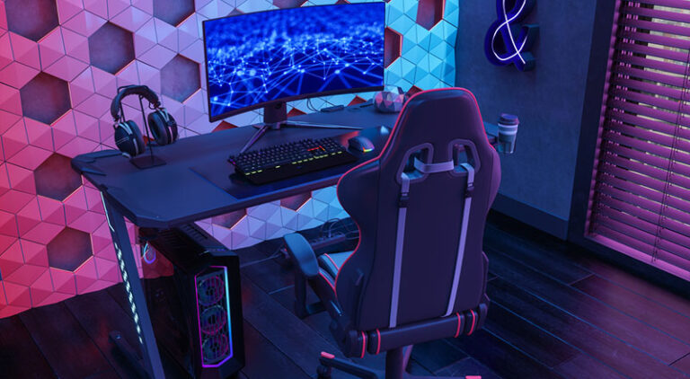 Escritorio para PC Gamer: 5 claves para elegir el ideal - Technocio